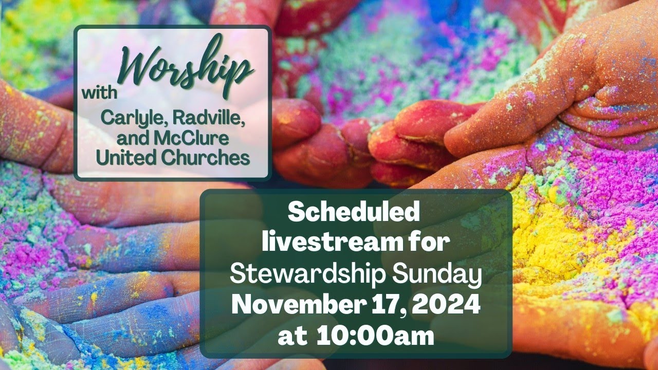 November 17, 2024 Stewardship Sunday - Weekly Worship - YouTube