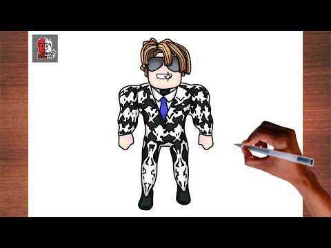 Jeffblox Nasıl ÇizilirRoblox YouTuber Avatarı