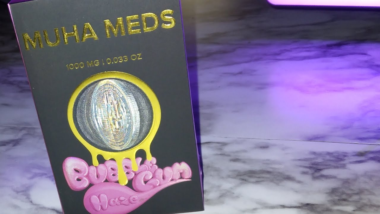 Muha meds Bubble gum haze-Review-🍬🙃🍬💨💨 - YouTube