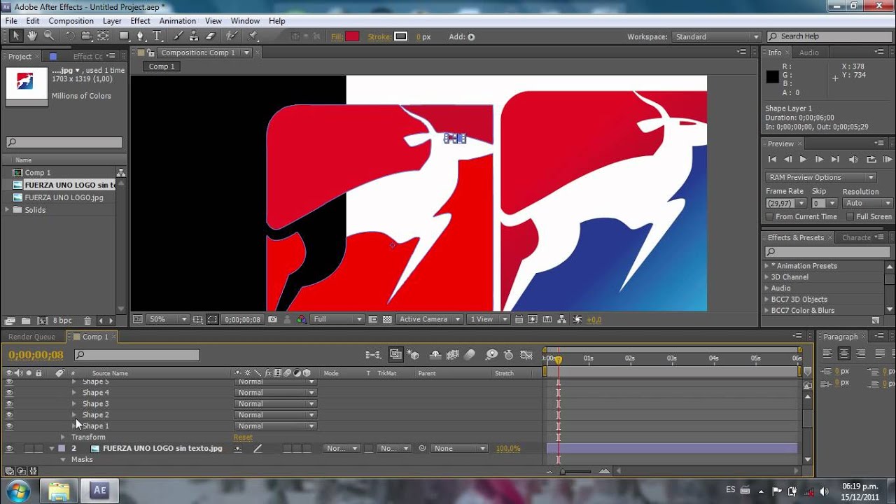 Tutorial Convertir JPEG en vectores en After Effects - YouTube