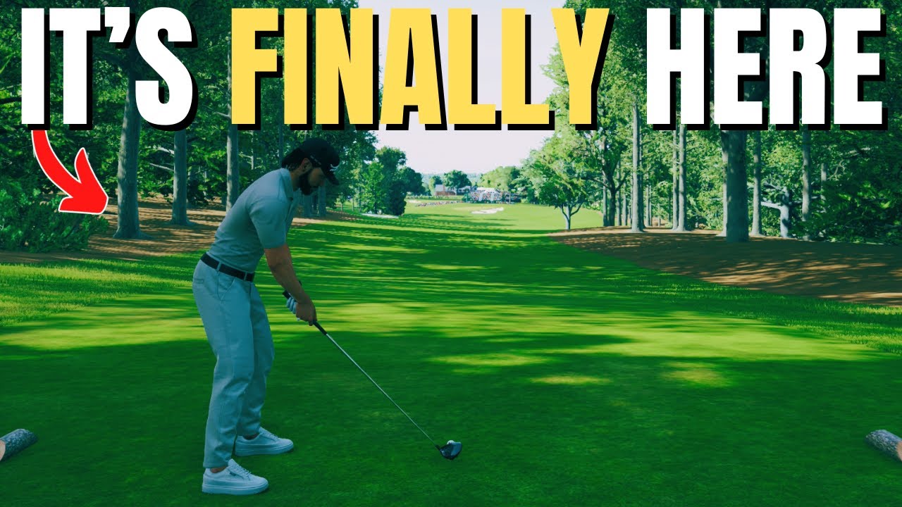 I Played Augusta National in PGA TOUR 2K25 - YouTube
