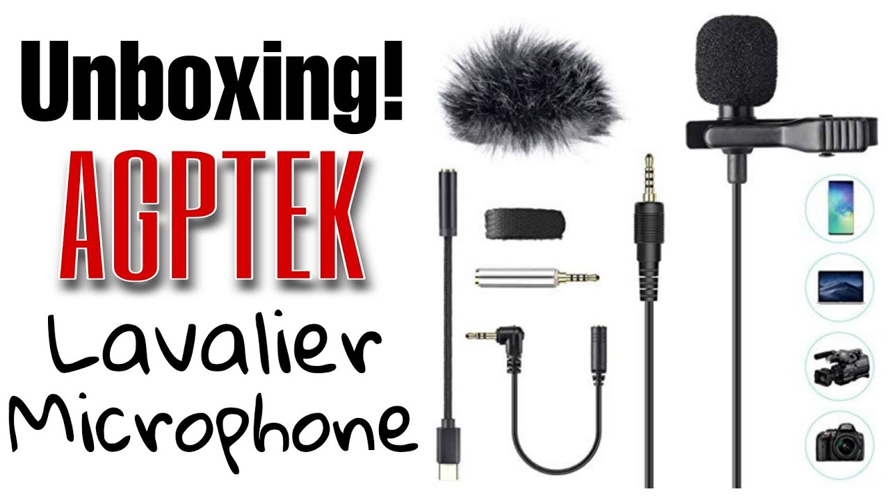 Unboxing AGPTEK Lavalier Microphone #unboxing #lavalier #microphone # ...