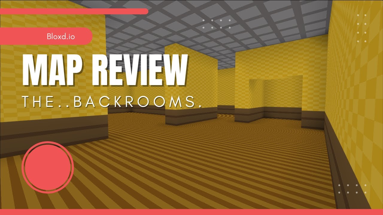 Bloxd.io Map Review #3 | the..backrooms.| - YouTube