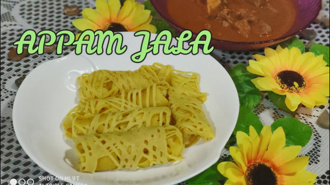 Appam Jala / Roti Jala - Tasty & Easy - YouTube