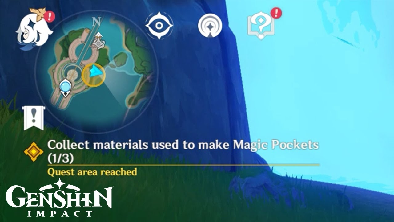 Collect Materials Used To Make Magic Pockets Genshin Impact - YouTube