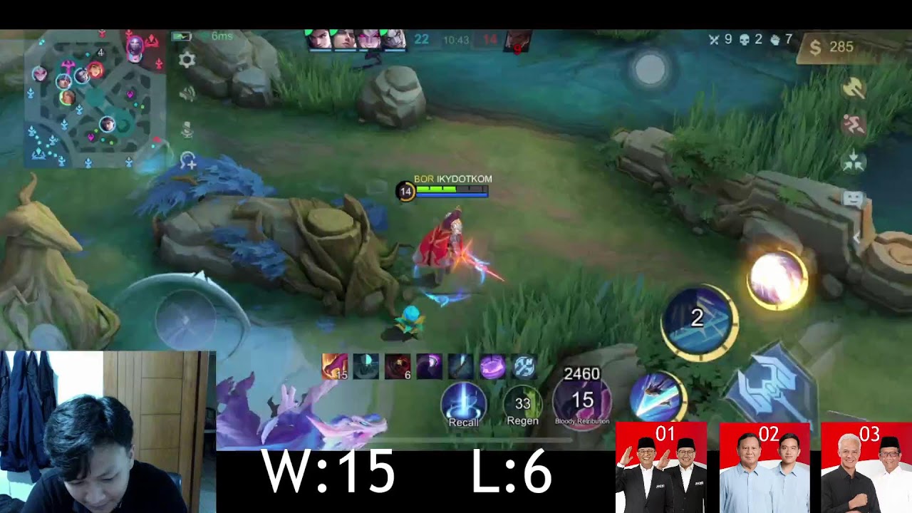 LIVE MENJELANG PEMILU PUSHRANK MLBB - YouTube