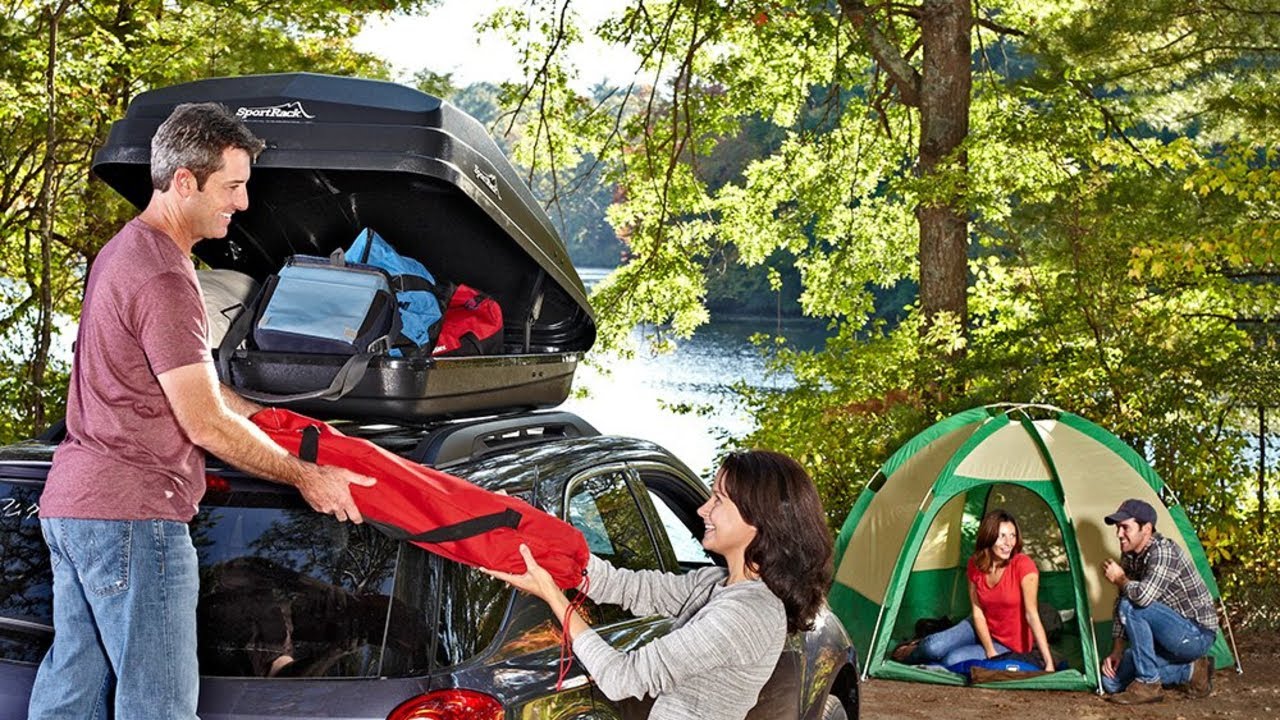 SportRack Vista XL - Rooftop Cargo Box - YouTube