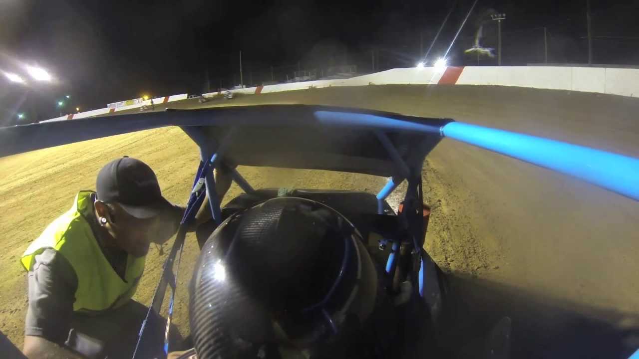 My race car flip in Slow motion - YouTube