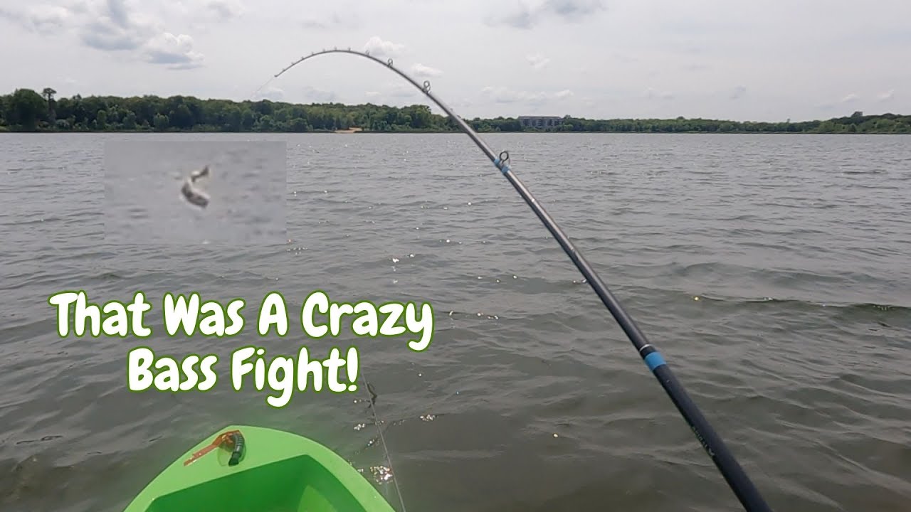 A BIG Bass At The End Gives Me A CRAZY Fight | J-Hooked Fishing - YouTube