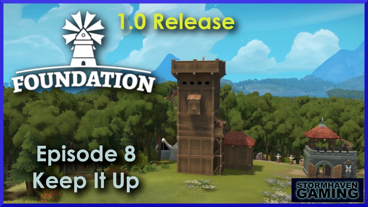 Foundation Full Release Gameplay : On A Mission - YouTube