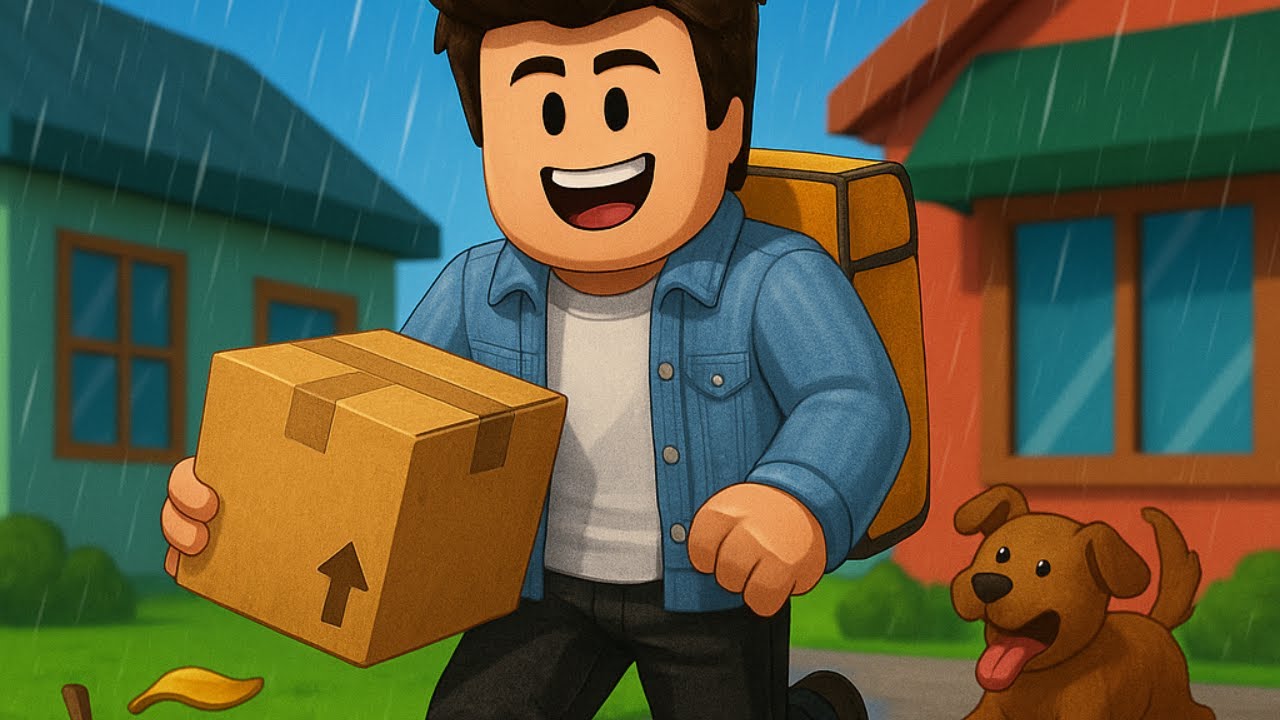 Je dois Livrer des colis Mais Rien ne se passe comme Prévu; Roblox ...