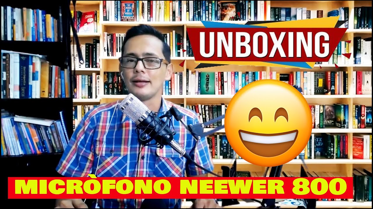 UNBOXING DE MI NUEVO MICROFONO NEEWER 800 - YouTube