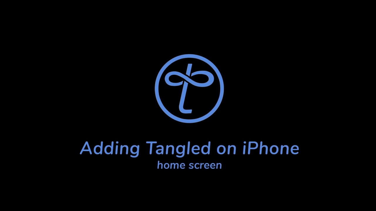 How-To: Configure Tangled Social App On iPhone - YouTube