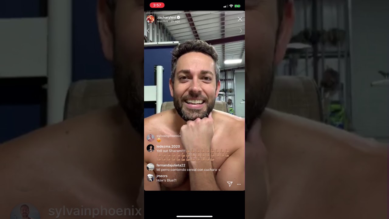 Zachary Levi Instagram Live Part 3 - April 4, 2020 - YouTube