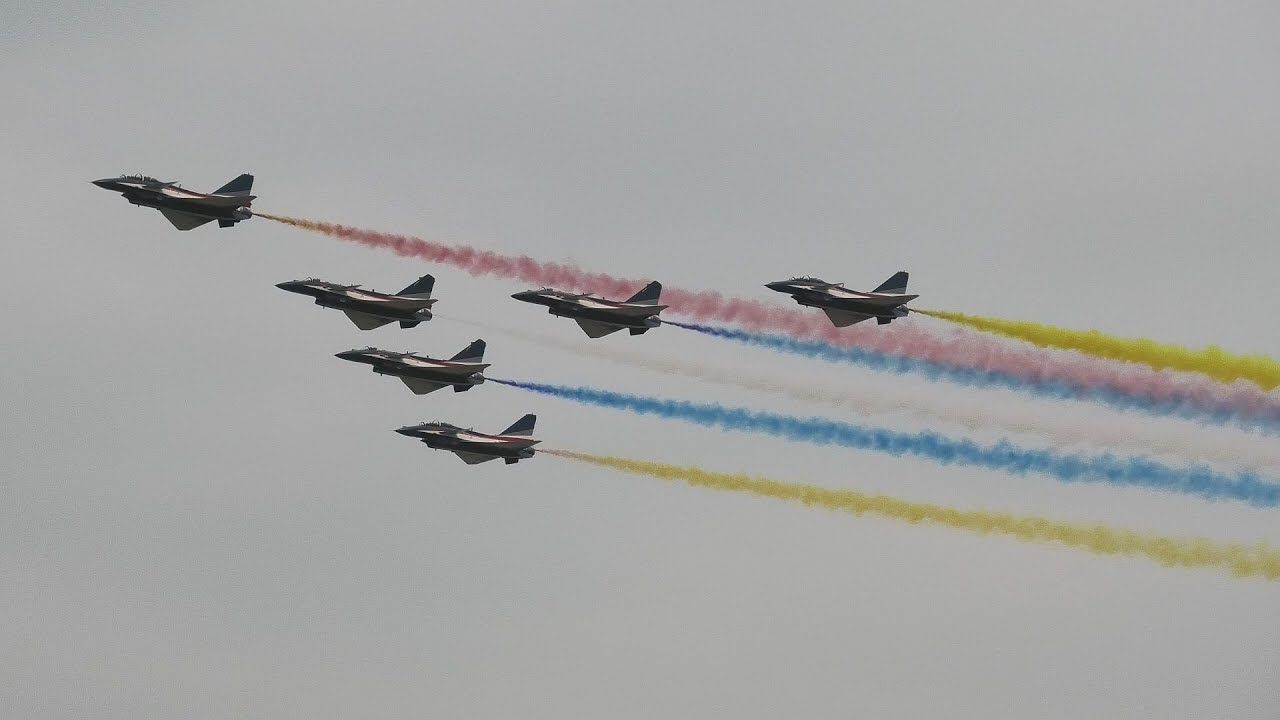 07/03/2025 PLAAF August 1st Aerobatic Team at Bangkok - YouTube