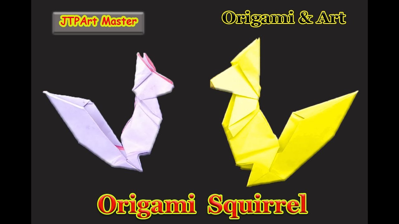 Origami Squirrel Tutorial How To Make An Origami Squirrel Easy Step Origami Squirrel Tutorial How To Make An Origami Squirrel Easy Step