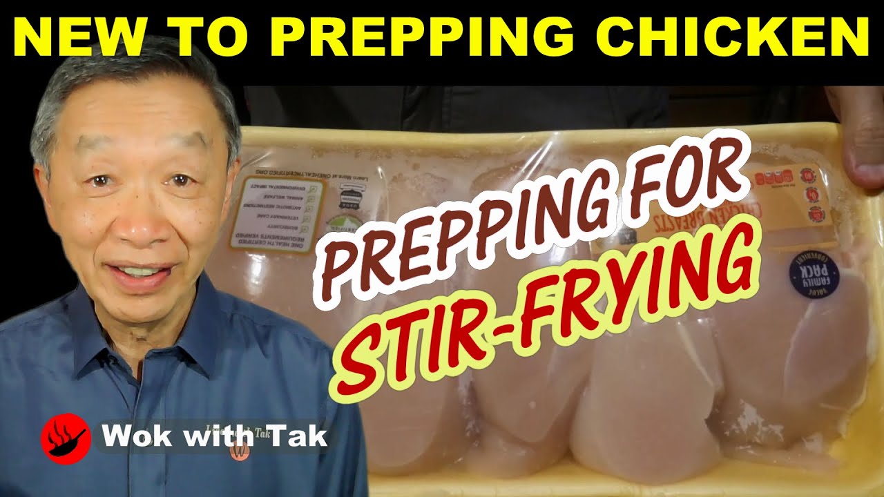 Prepping chicken for the first time in stir-frying. How to do it ...