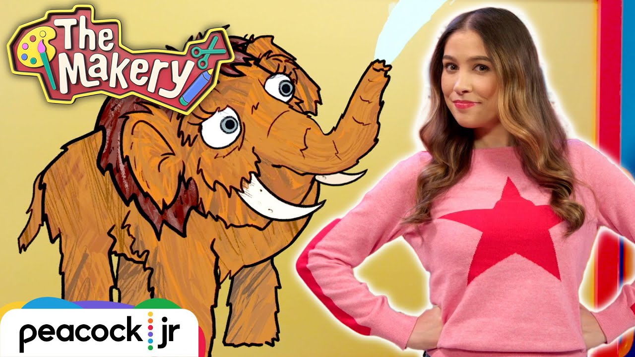 Larger Than Life Crafts! Mammoth Drawing, Rockstar Guitar, and More ...