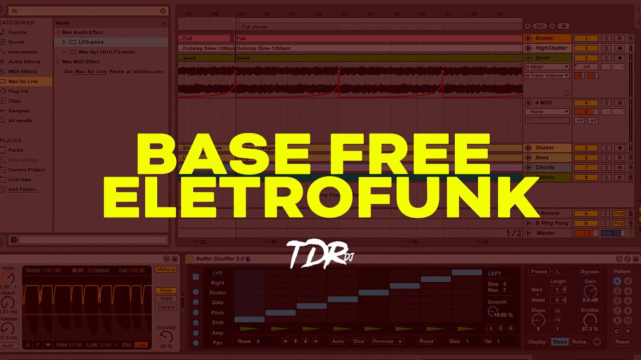 (FREE) BASE DE ELETROFUNK ALORS ON DANSE - PROD. TDR DJ - YouTube