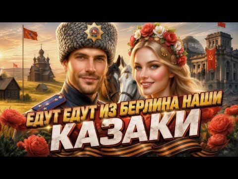Казаки в Берлине (Едут, Едут По Берлину Наши Казаки) 🐎 | Кавер С Новым Куплетом