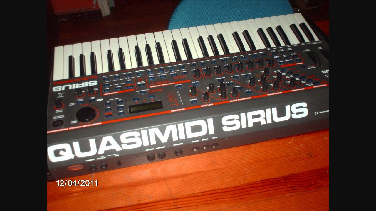 Quasimidi Sirius Synth - YouTube