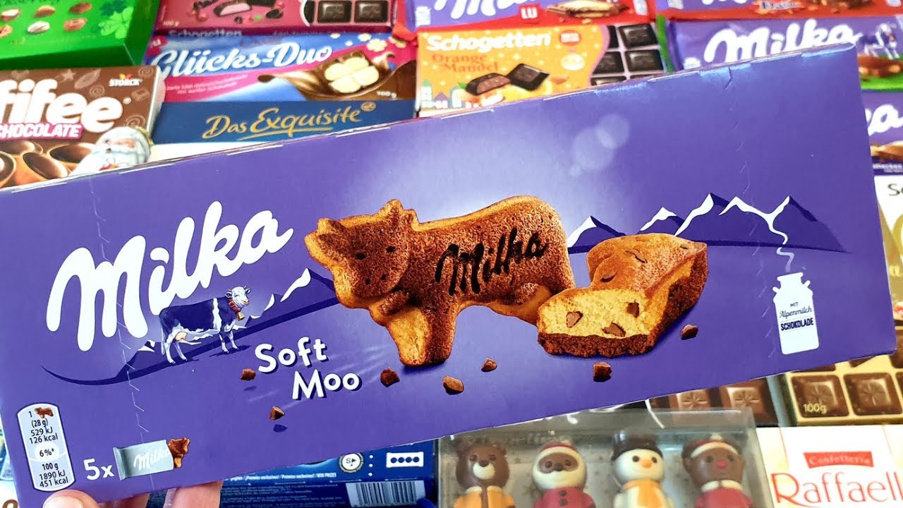 Milka Soft Moo x 5 Unboxing - YouTube
