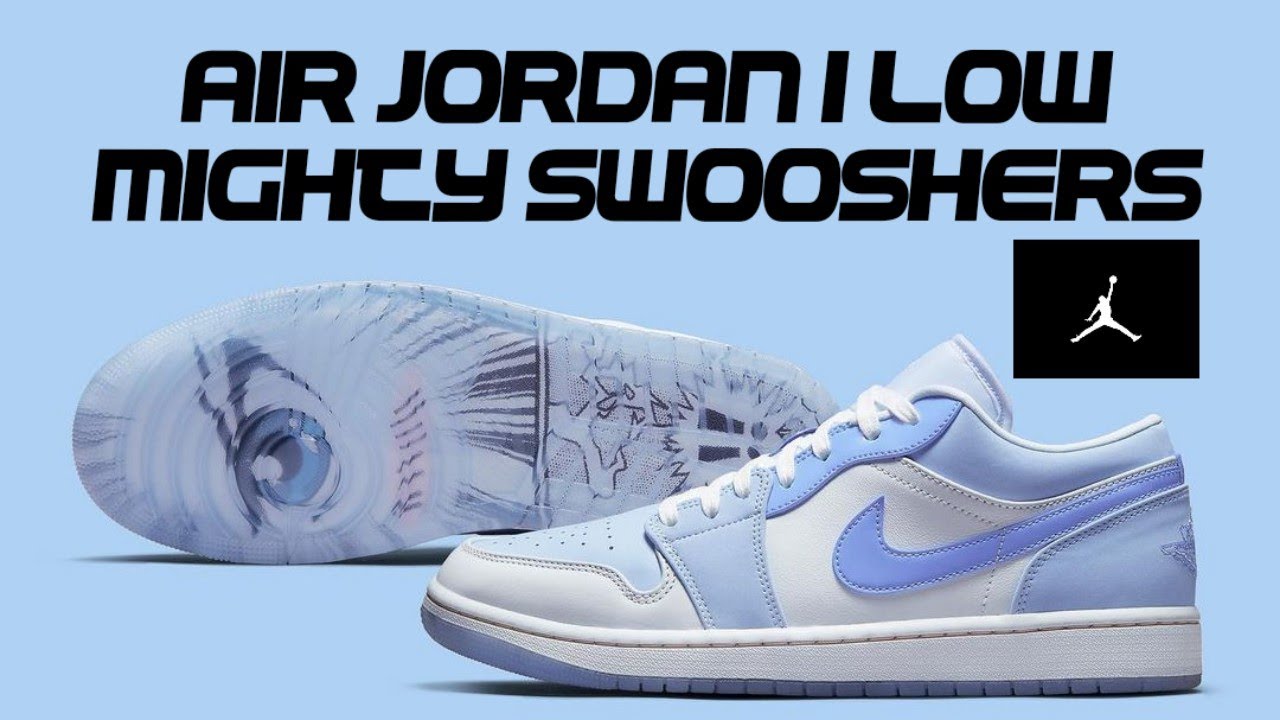 OFFICIAL IMAGES | AIR JORDAN 1 LOW MIGHTY SWOOSHERS - YouTube