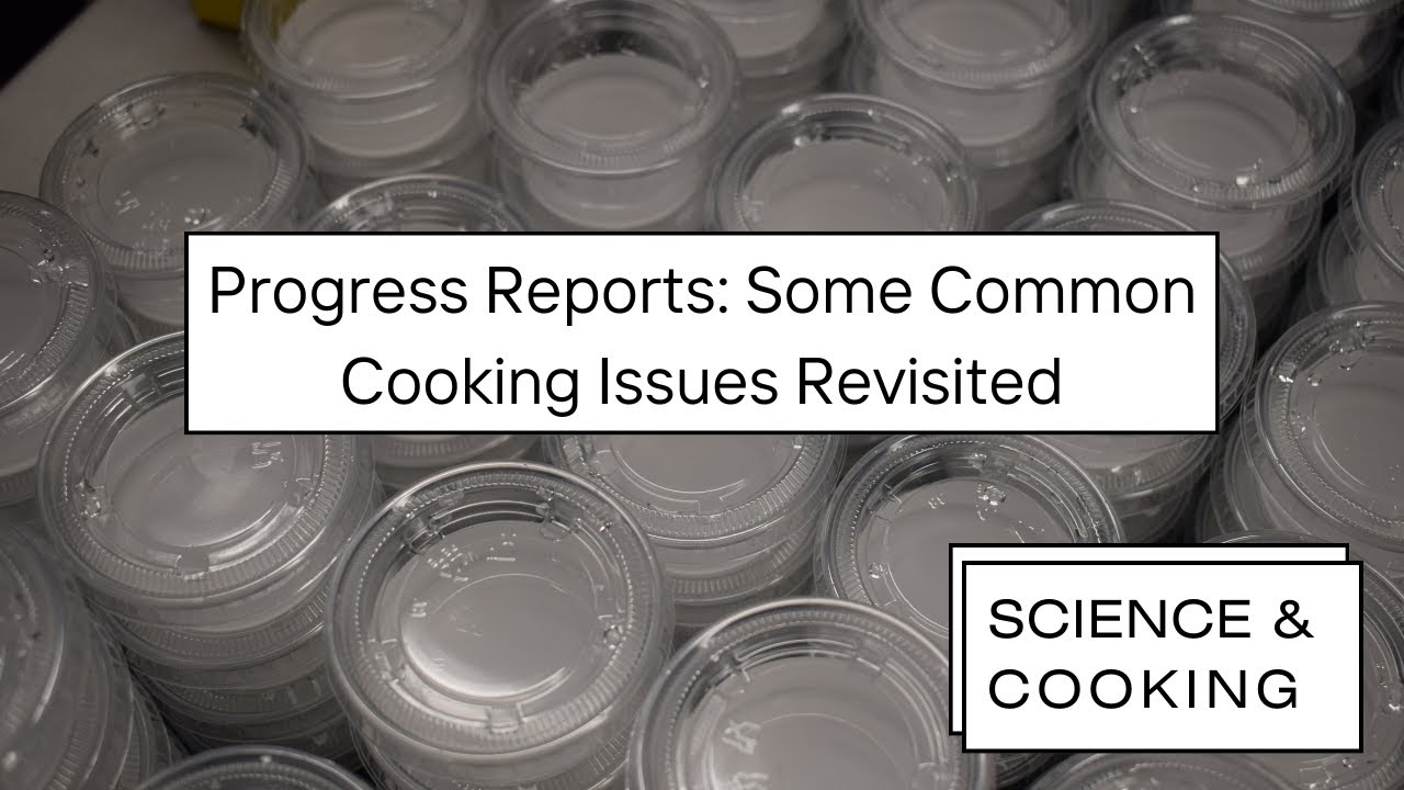 Progress Reports: Some Common Cooking Issues Revisited - Dave Arnold ...
