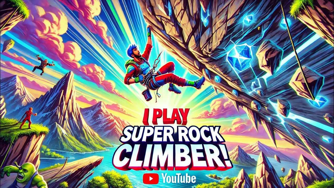 Conquering Heights! Playing Super Rock Climber for the First Time - YouTube