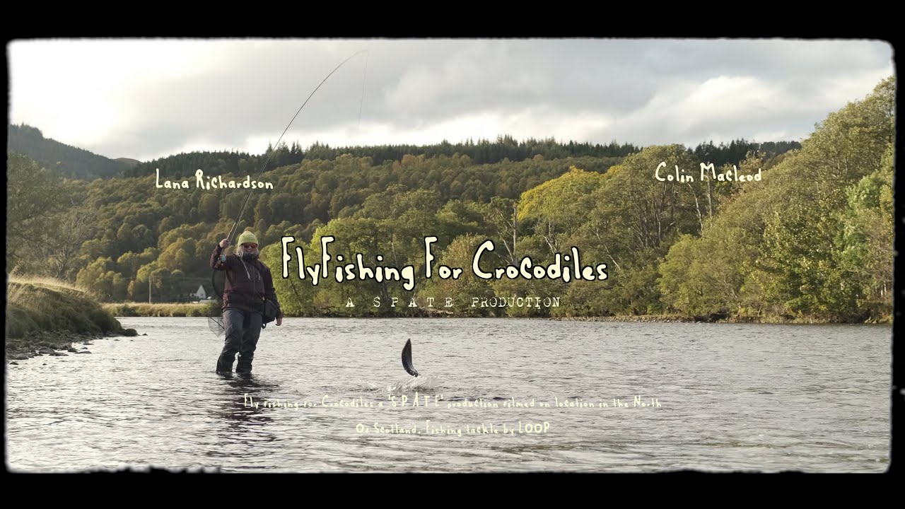 FLY FISHING FOR BIG SALMON IN SCOTLAND 'Fly fishing for Crocodiles' Fly ...