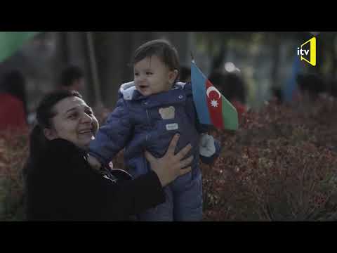 Bayraq hazirlanmasi. Azərbaycan Азербайджан Azerbaijan