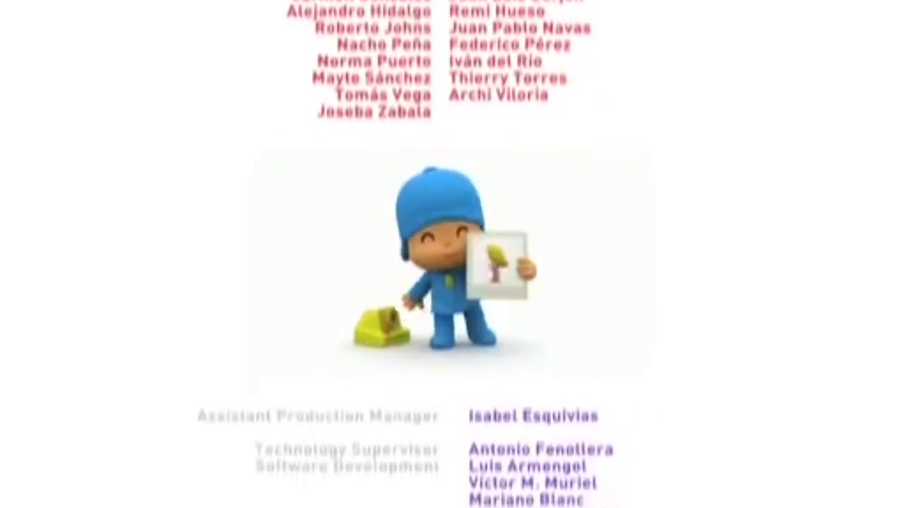 Pocoyo End Credits - YouTube