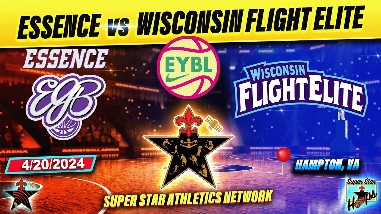 🏀🎤 Essence vs Wisconsin Flight Elite 17U | Nike Girls EYBL Session 1 ...