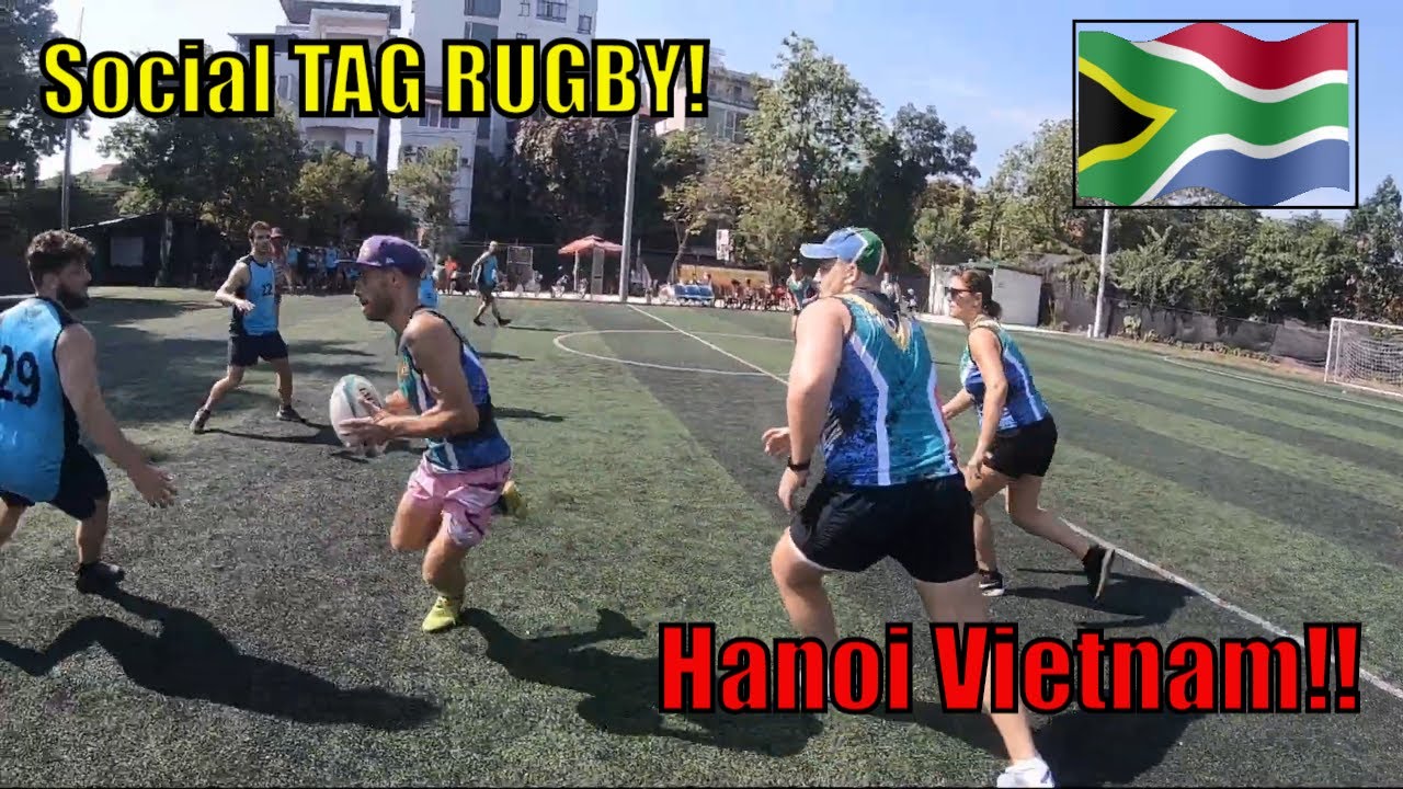 Social tag RUGBY tournament | Hanoi, Vietnam. South African team. - YouTube