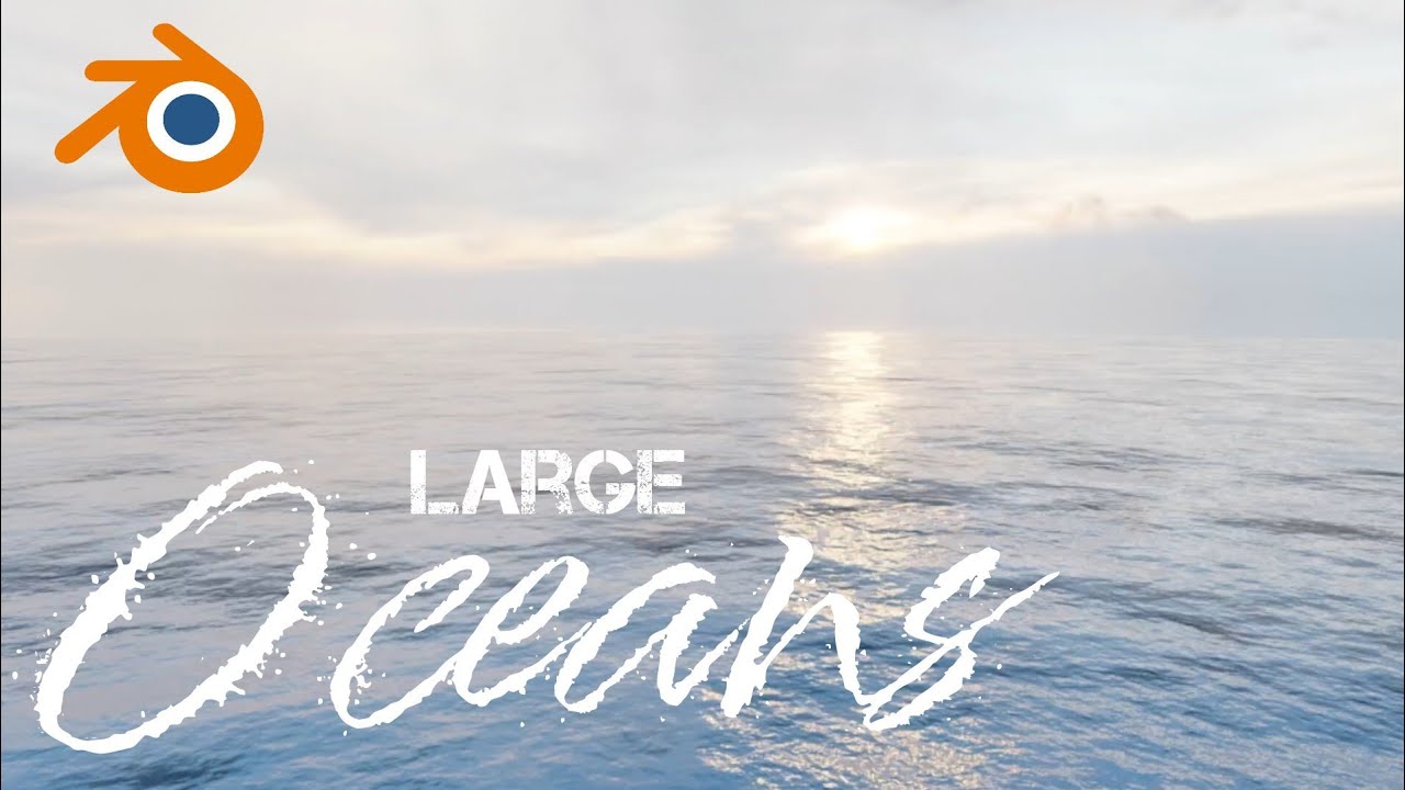 How to create large scale oceans under 4mins - YouTube