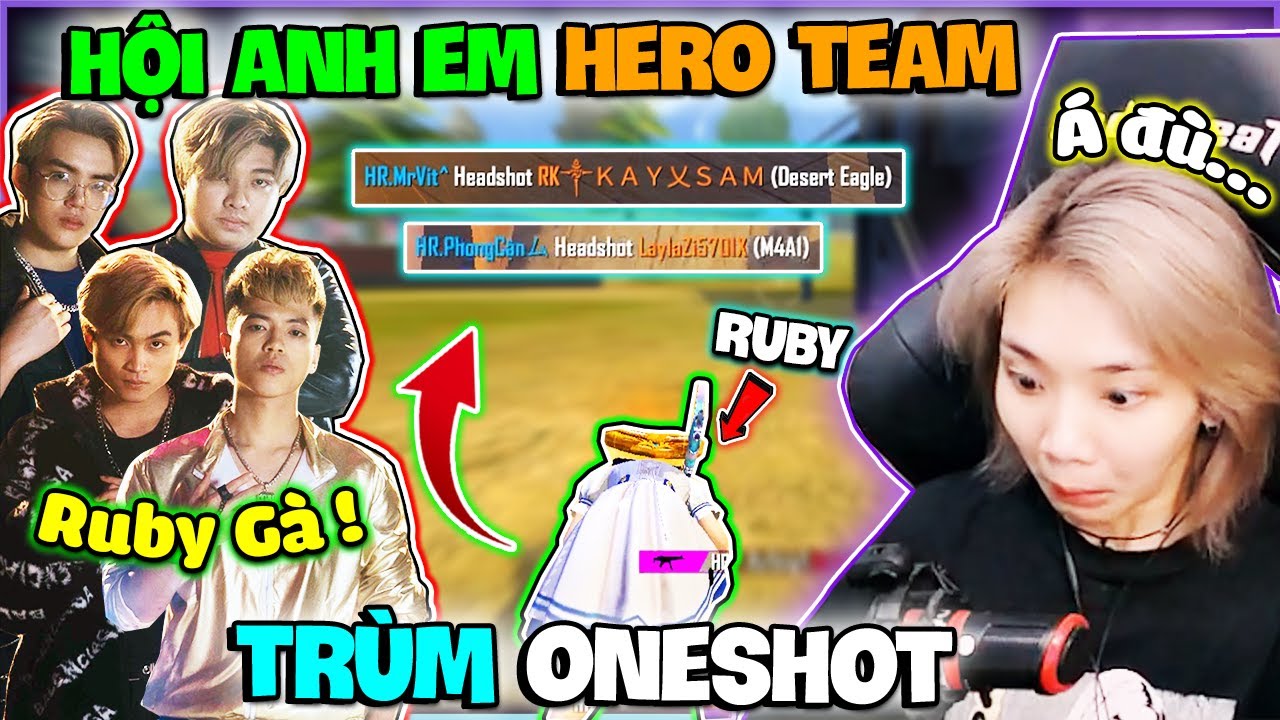 Ruby Bất Ngờ Khi Thấy “ Hội Anh Em HERO TEAM “ Hoá Trùm ONESHOT Trong ...
