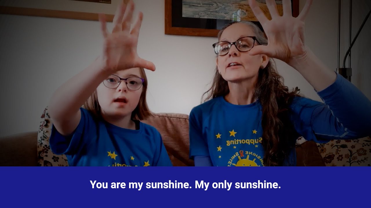 Sing & Sign along - You Are My Sunshine - YouTube