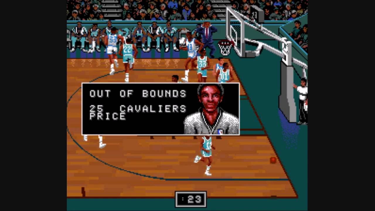NBA Showdown [SNES] Charlotte Hornets vs Cleveland Cavaliers - YouTube