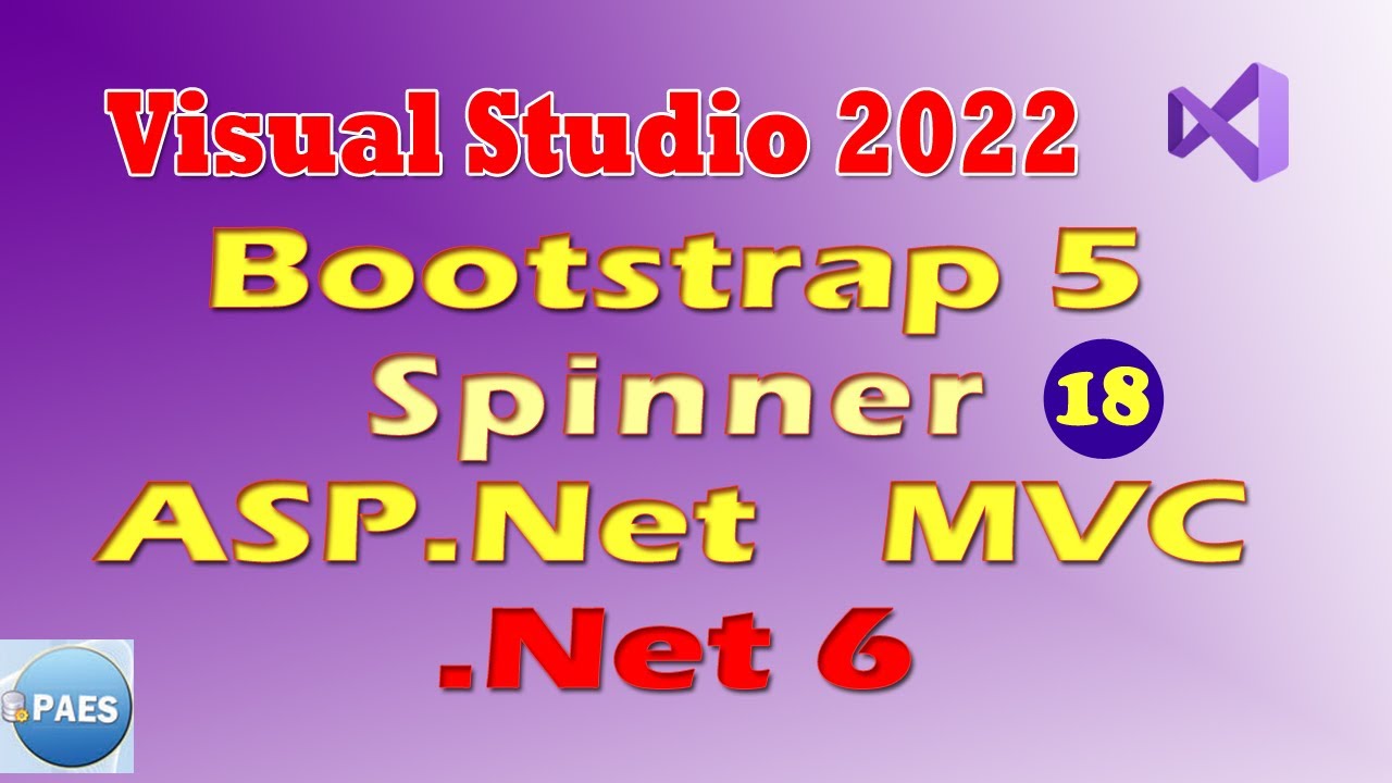 Bootstrap 5.1 (SPINNER) no ASP.Net MVC .Net 6. Visual Studio 2022 Vídeo ...