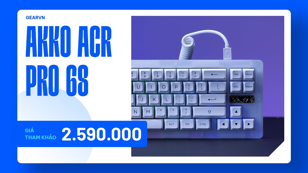 Bàn phím AKKO ACR Pro 68 | QUICK REVIEW - YouTube