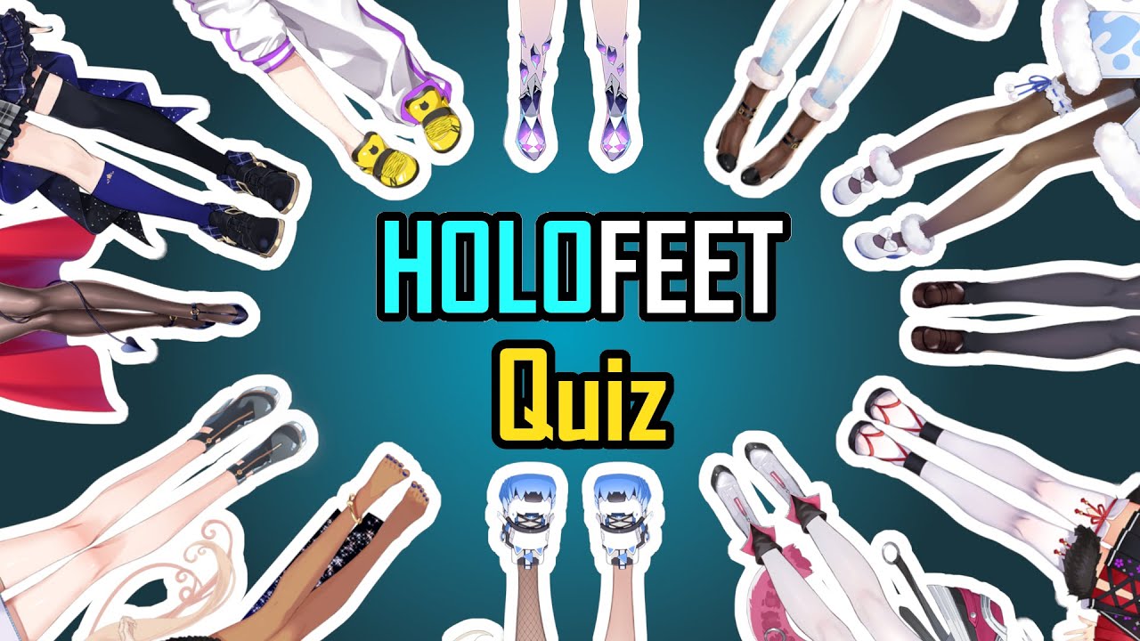 Hololive Feet Quiz - YouTube