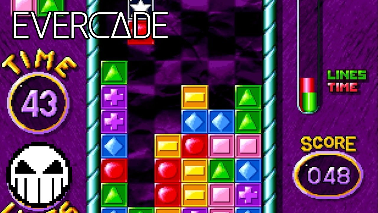 Maniac Square (Evercade - Gaelco Arcade 2) Gameplay - YouTube