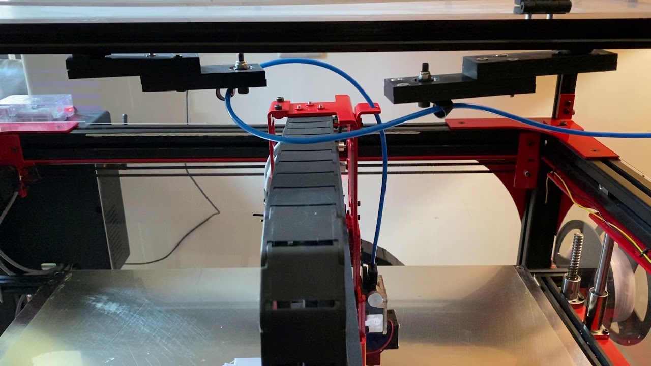 Modix V2 to V3 conversion filament feed fix. - YouTube