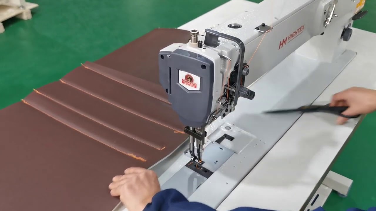 7510NL-25 Long arm walking foot industrial sewingmachine to Viet Nam ...
