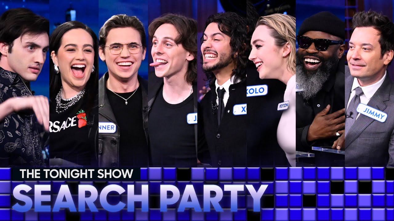Tonight Show Search Party with the Cast of Cobra Kai | The Tonight Show ...