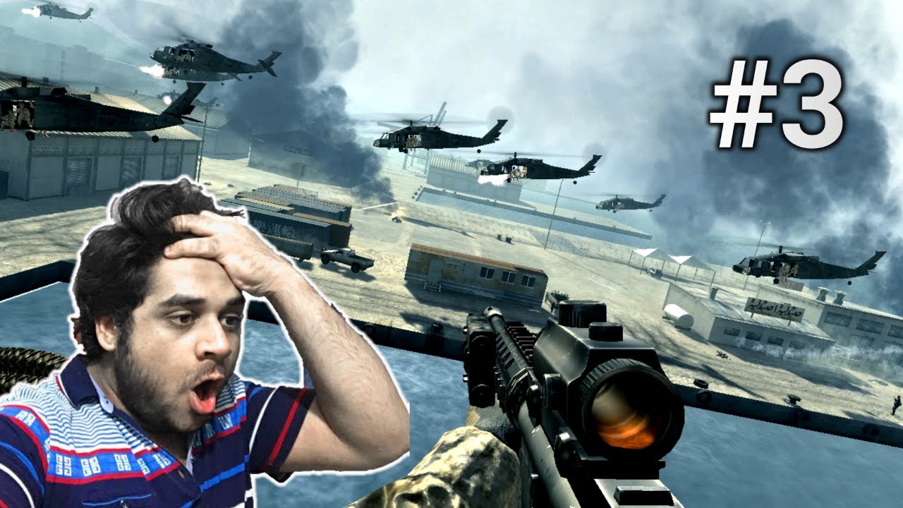 Attacking Khaled Al-Asad | COD 4 Walkthrough Part 3 - YouTube