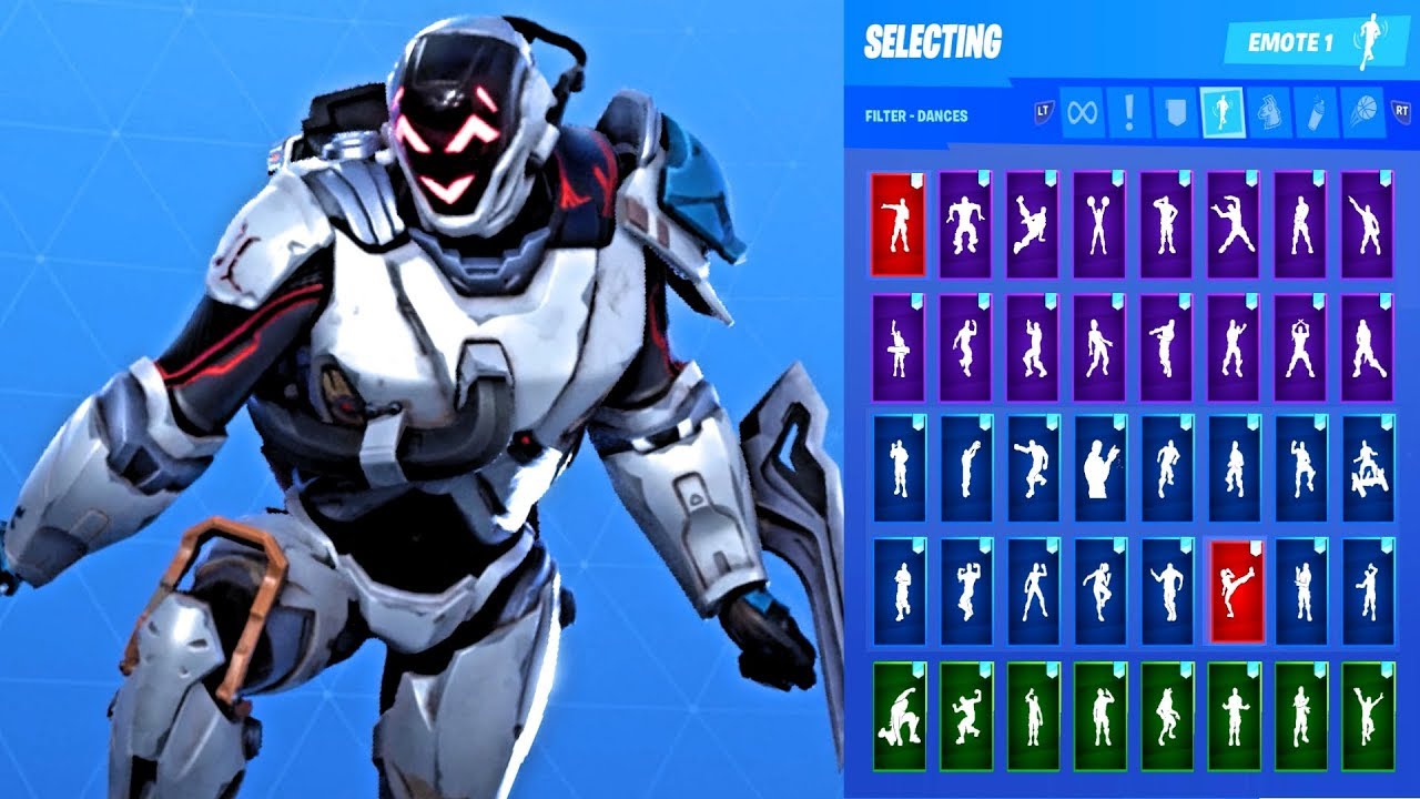 🔥 *NEW* Fortnite WHITE THE SCIENTIST Skin Showcase with All Dances ...