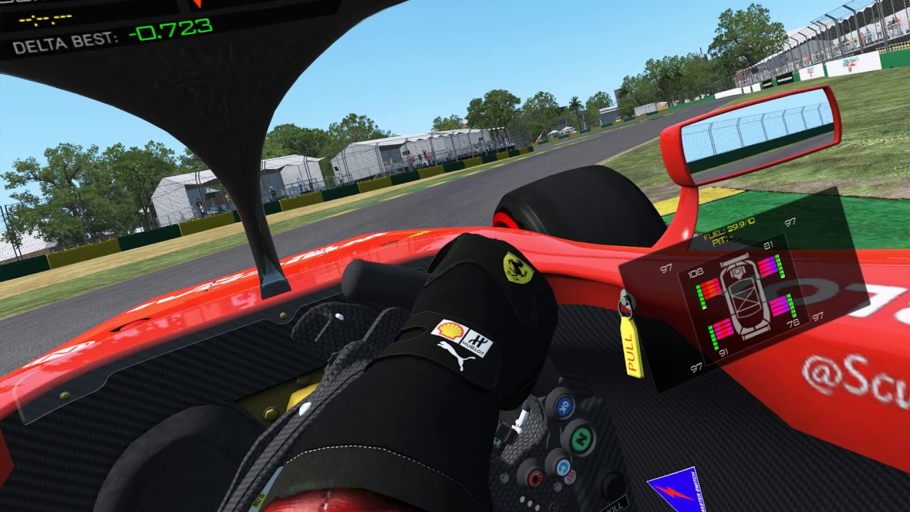 rFactor 2 F1 2019 VR Teszt - YouTube