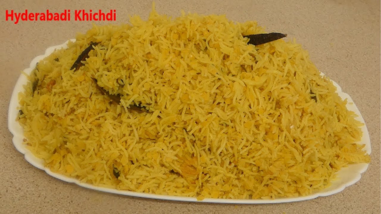 Khichdi Recipe | Hyderabadi Khichdi Recipe | Hyderabadi Mom In UK - YouTube