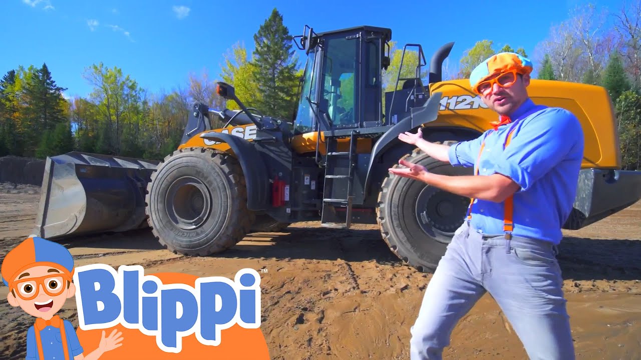 Blippi Explores a Digger | Learning Videos For Kids | Education Show ...